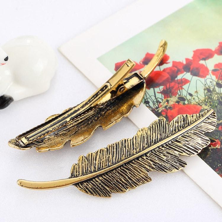 Boho Feather Hair Clip – The Boho Boutique