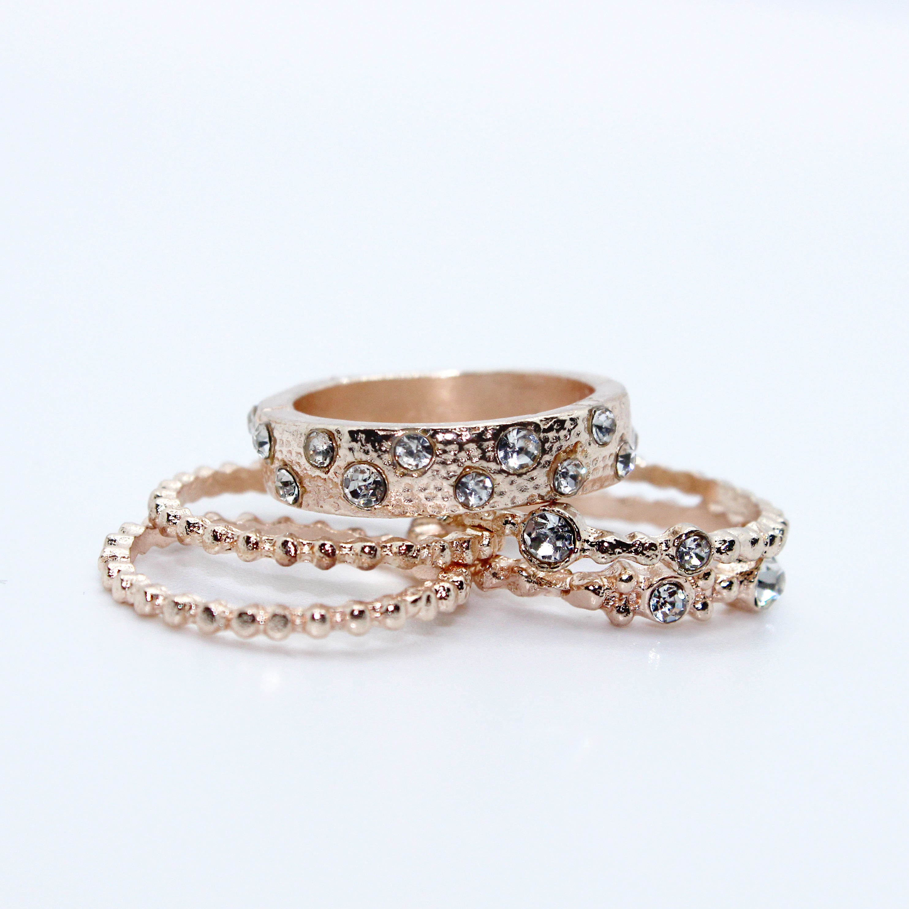 Crystal Wave Boho Ring Set – The Boho Boutique
